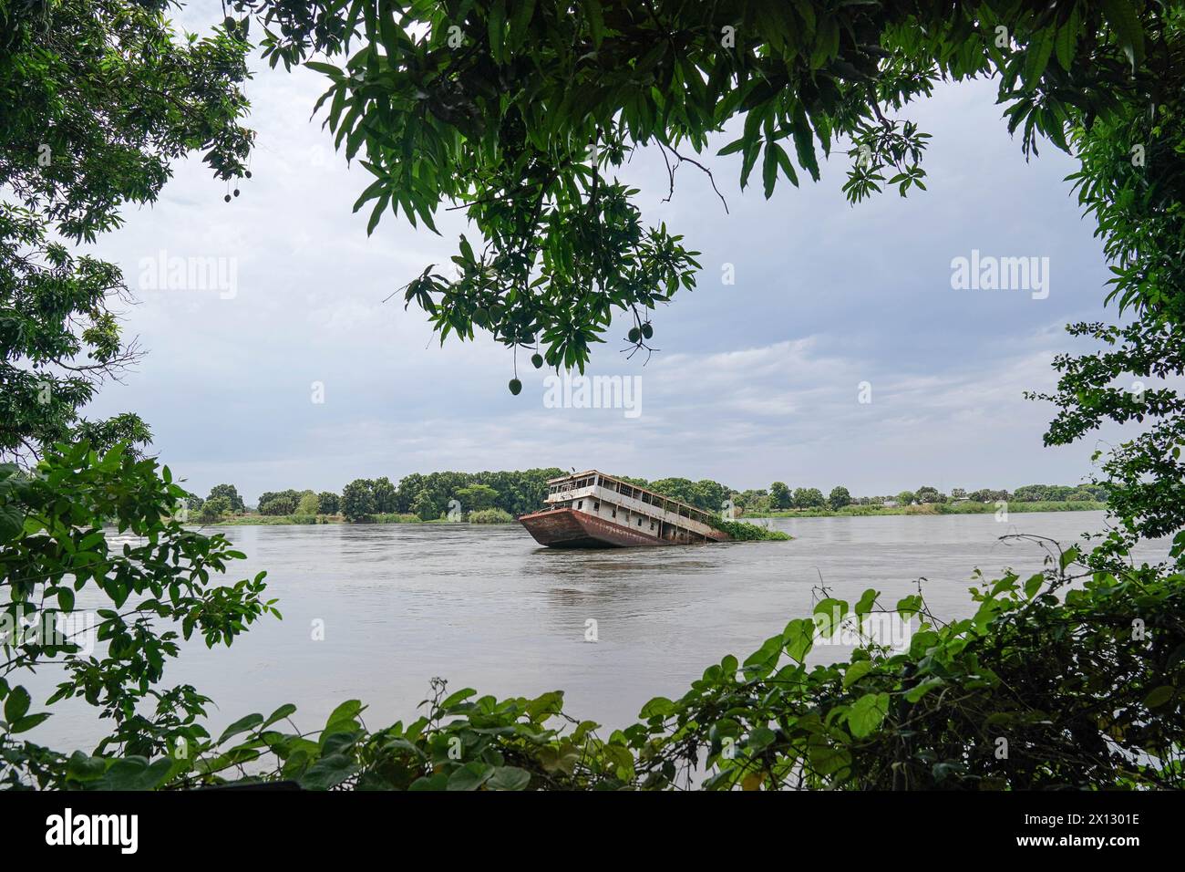 Juba. 13th Apr, 2024. This photo taken on April 13, 2024 shows a view ...