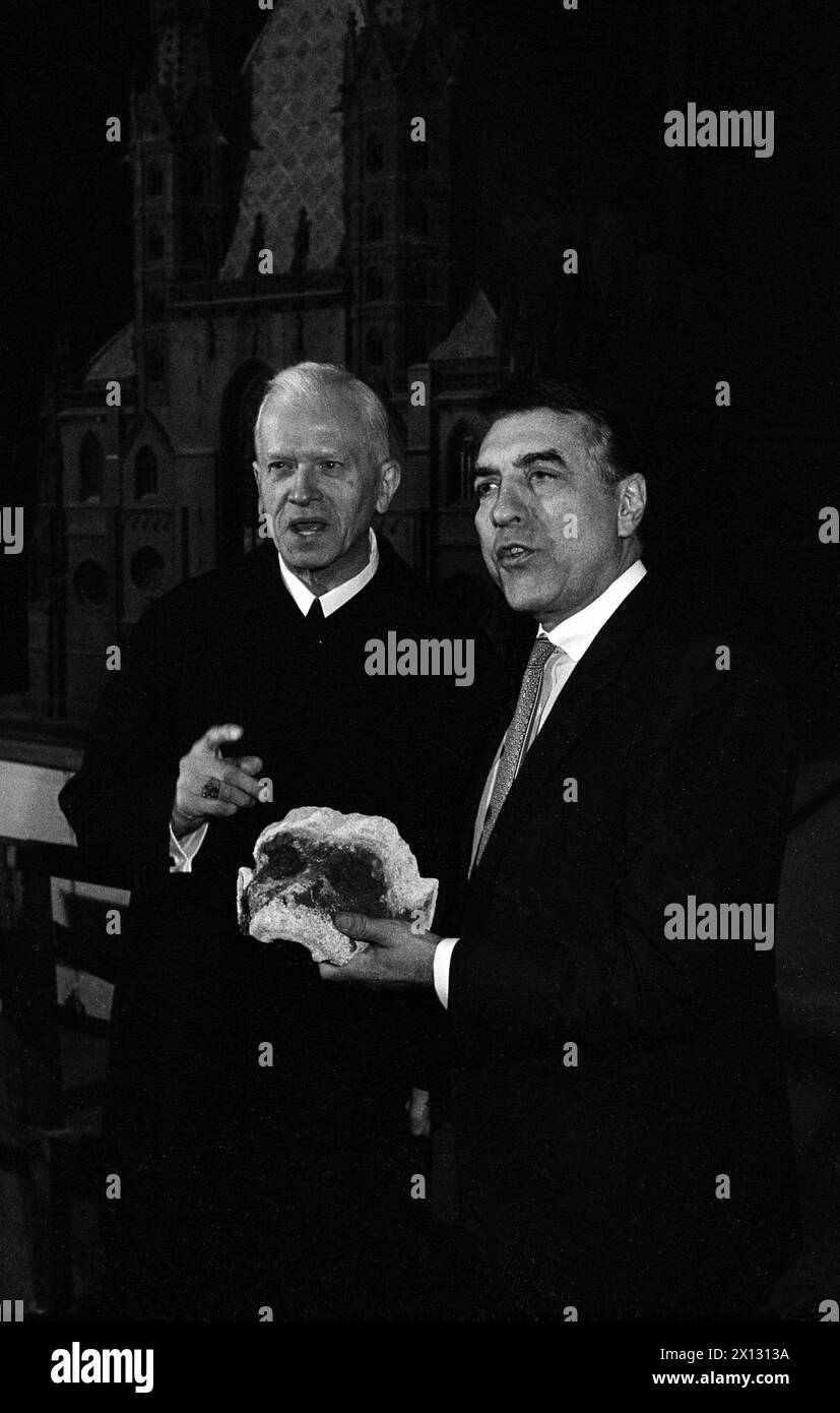 The photo taken on April 10th 1987 shows Vienna's Archbishop Hans ...