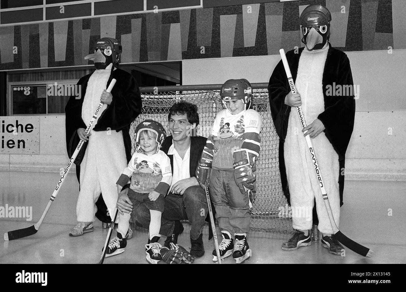 The photo taken on April 13th 1987 on the occasion of the 52nd Ice ...