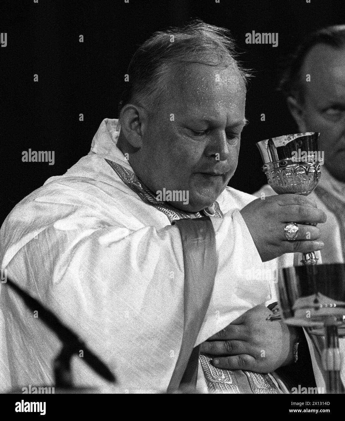 The photo taken on April 26th 1987 on the occasion of Kurt Krenn's ...