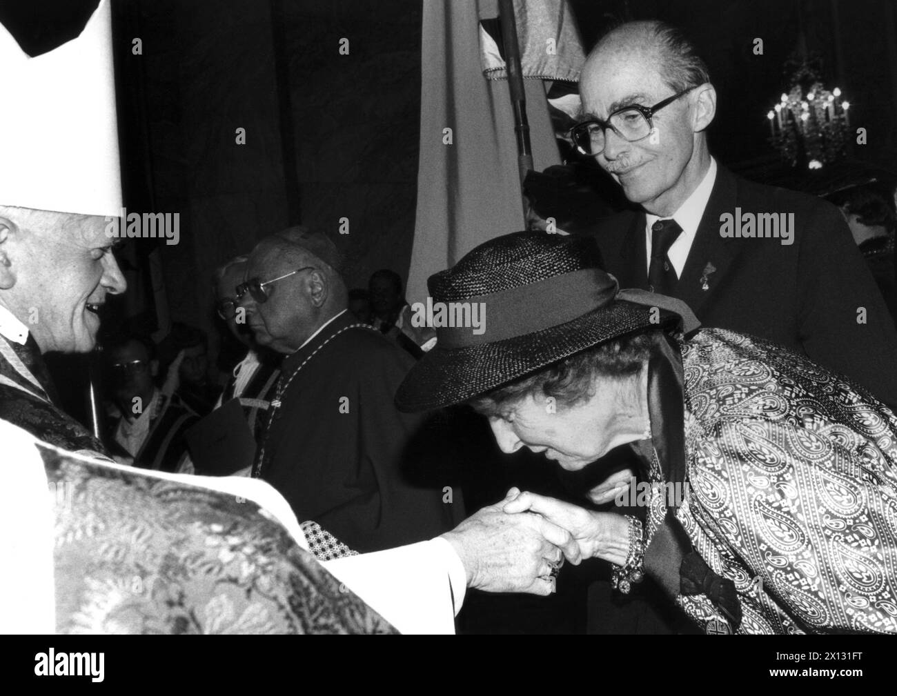 The photo was taken in August 17th 1987 on the occasion of a memorial ...