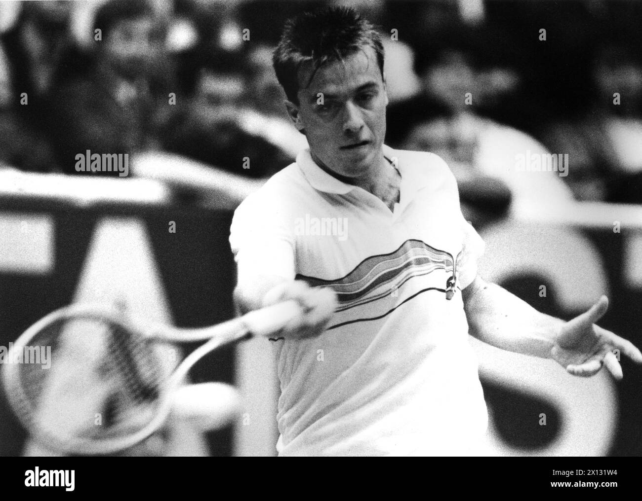 The photo was taken on October 23rd 1987 on the occasion of the Tennis ...
