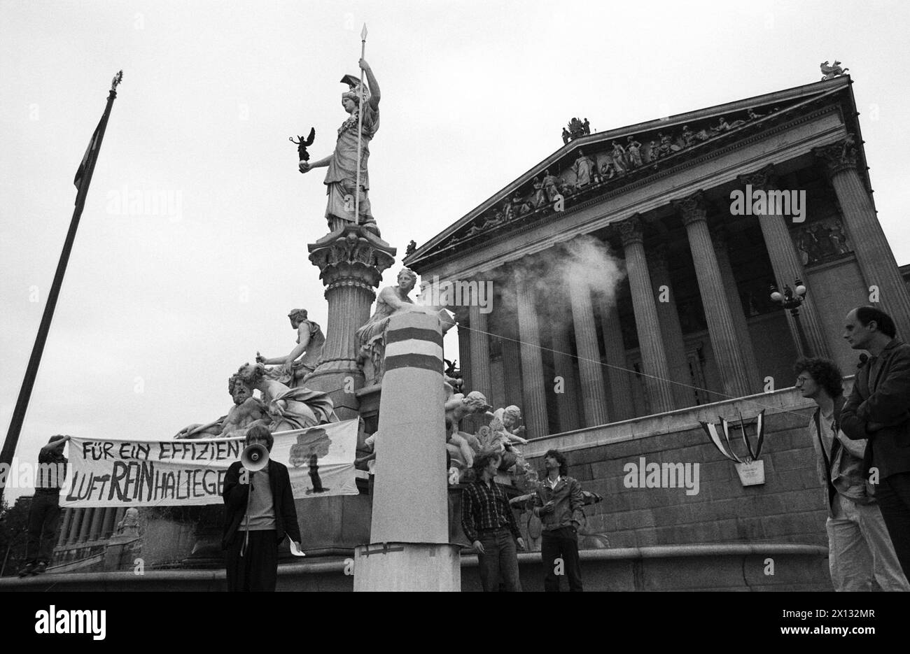 The photo was taken on May 19th 1988 on the occasion of a demonstration ...