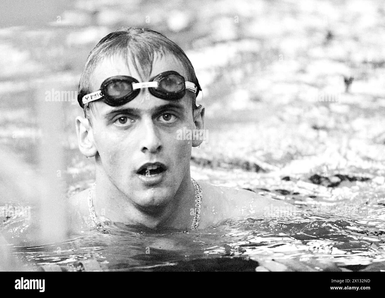 The photo was taken on May 21st 1988 on the occasion of the swimming ...