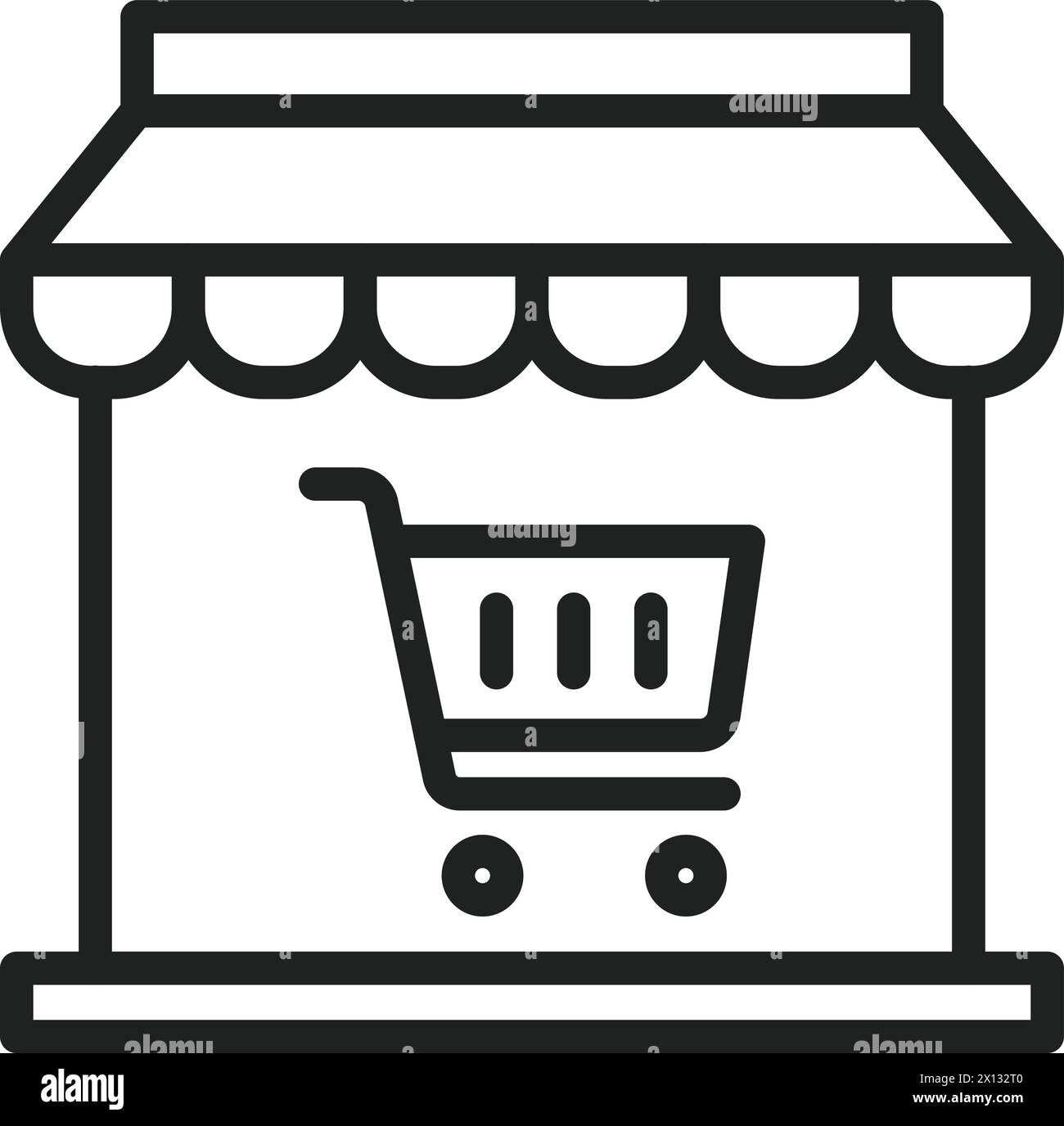 Retailer icon vector image. Suitable for mobile application web ...
