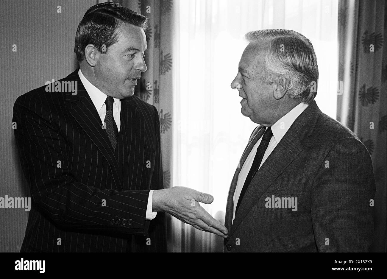 Vienna on June 14th 1988: Austria's Federal Chancellor Franz Vranitzky ...