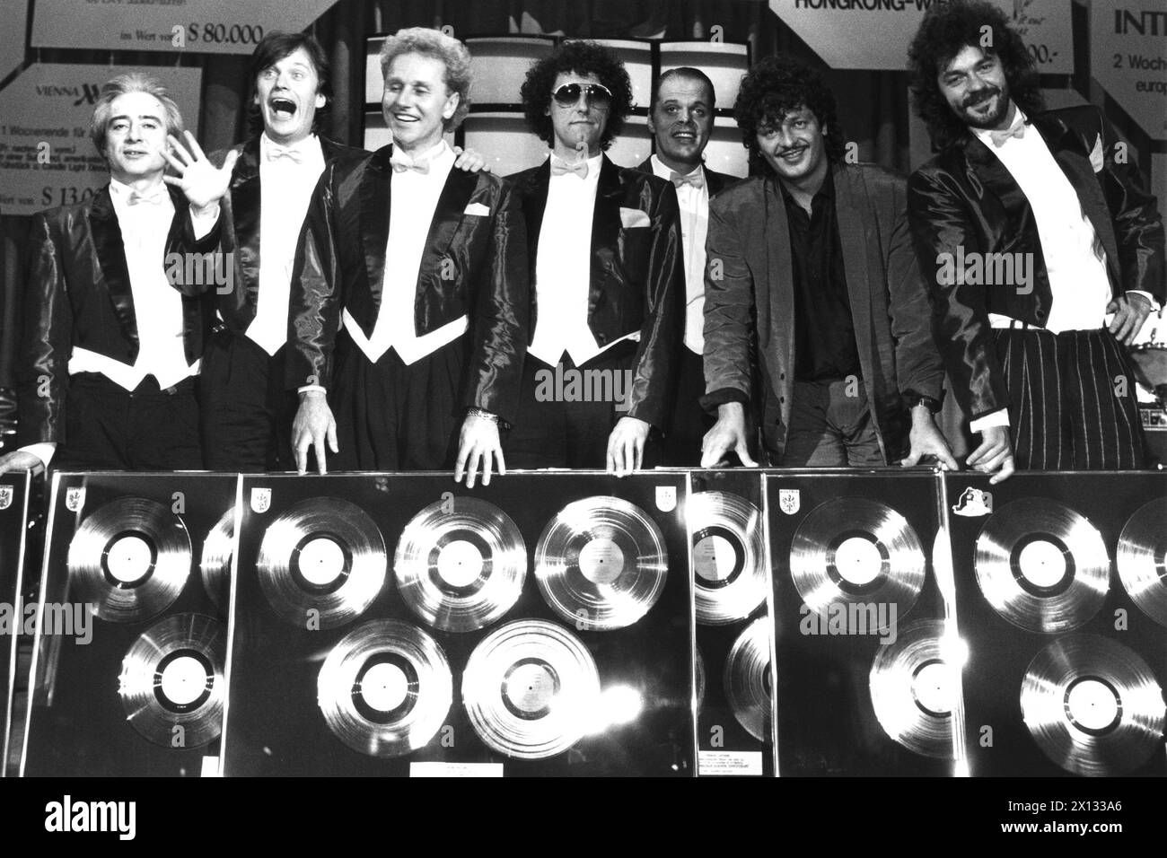 Vienna on October 14th 1988: The comedian pop artists of 'EAV' (First ...