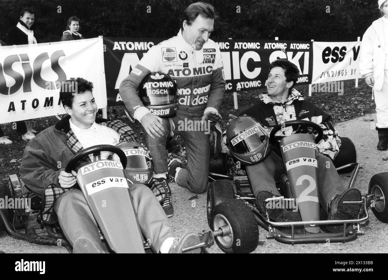 Kart racing history Black and White Stock Photos & Images - Alamy