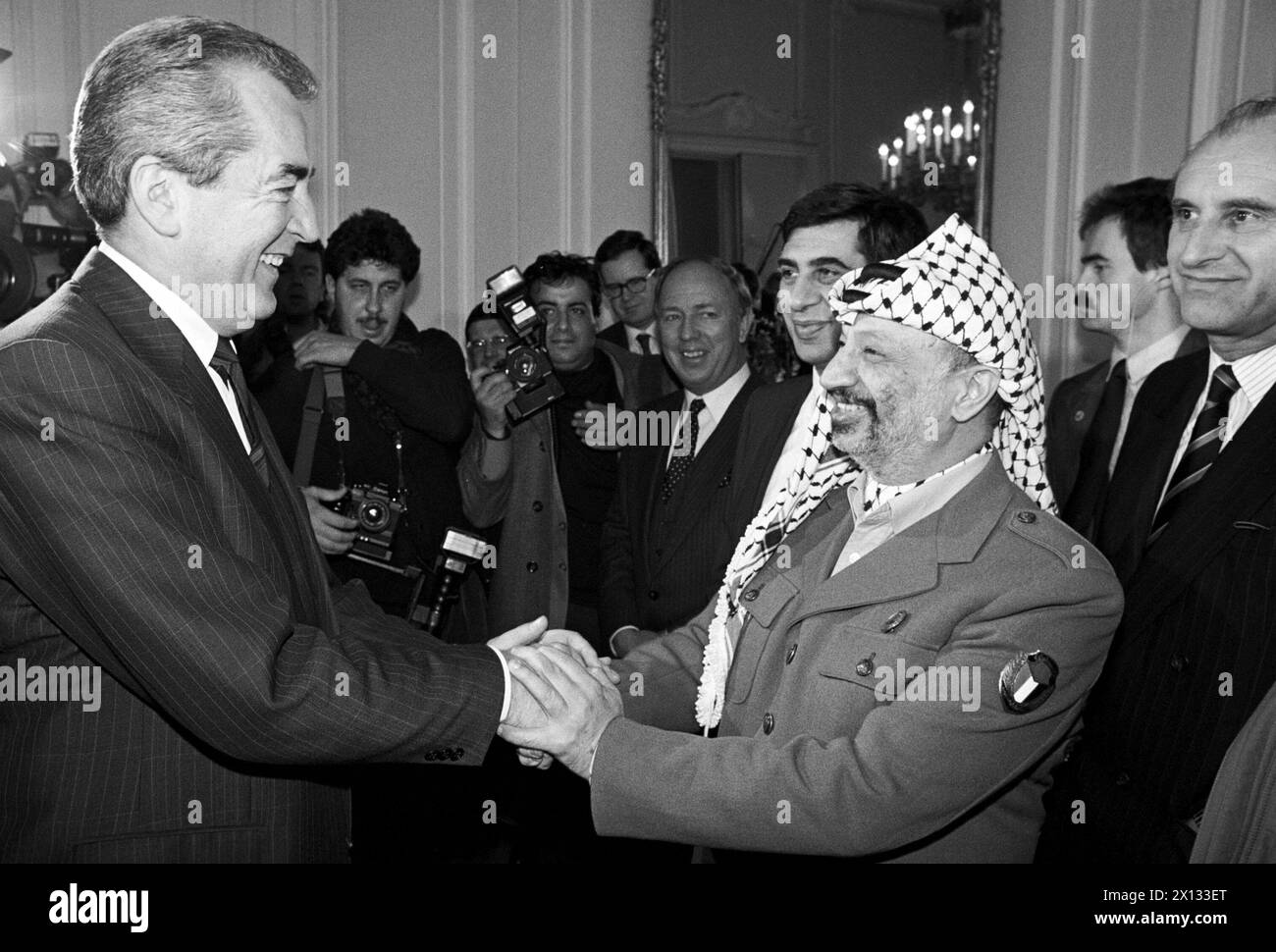 Austria's vicegeral Federal Chancellor and Foreign Minister Alois Mock ...