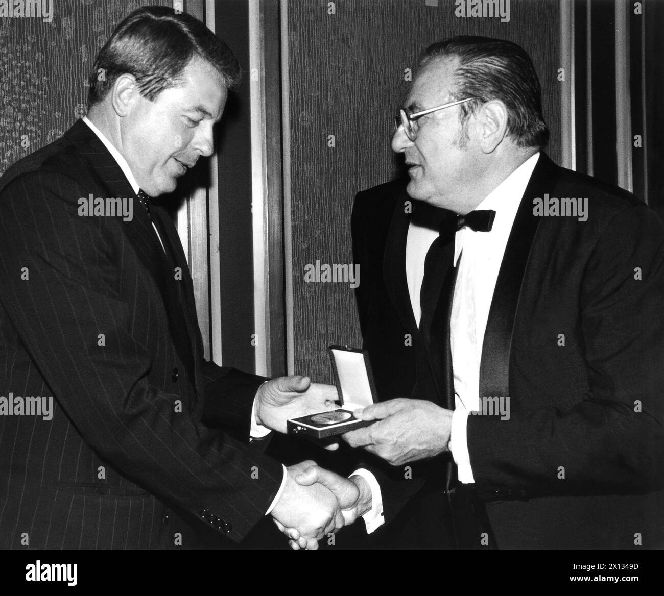 Vienna on June 7th 1989: Austria's Federal Chancellor Franz Vranitzky ...