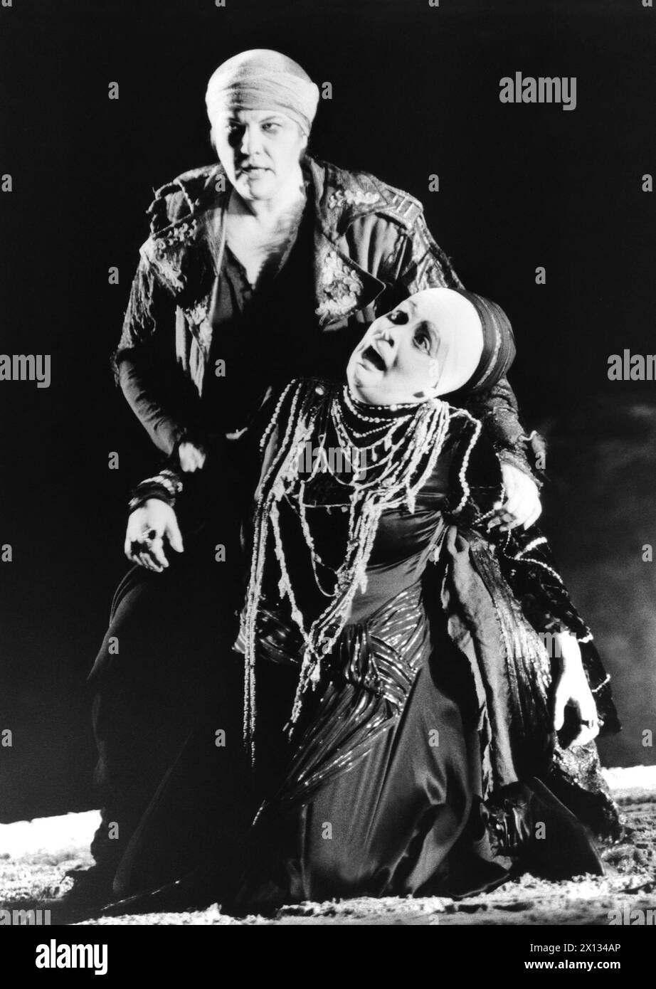 Vienna on June 10th 1989: Performance of the opera 'Elektra', staged by ...