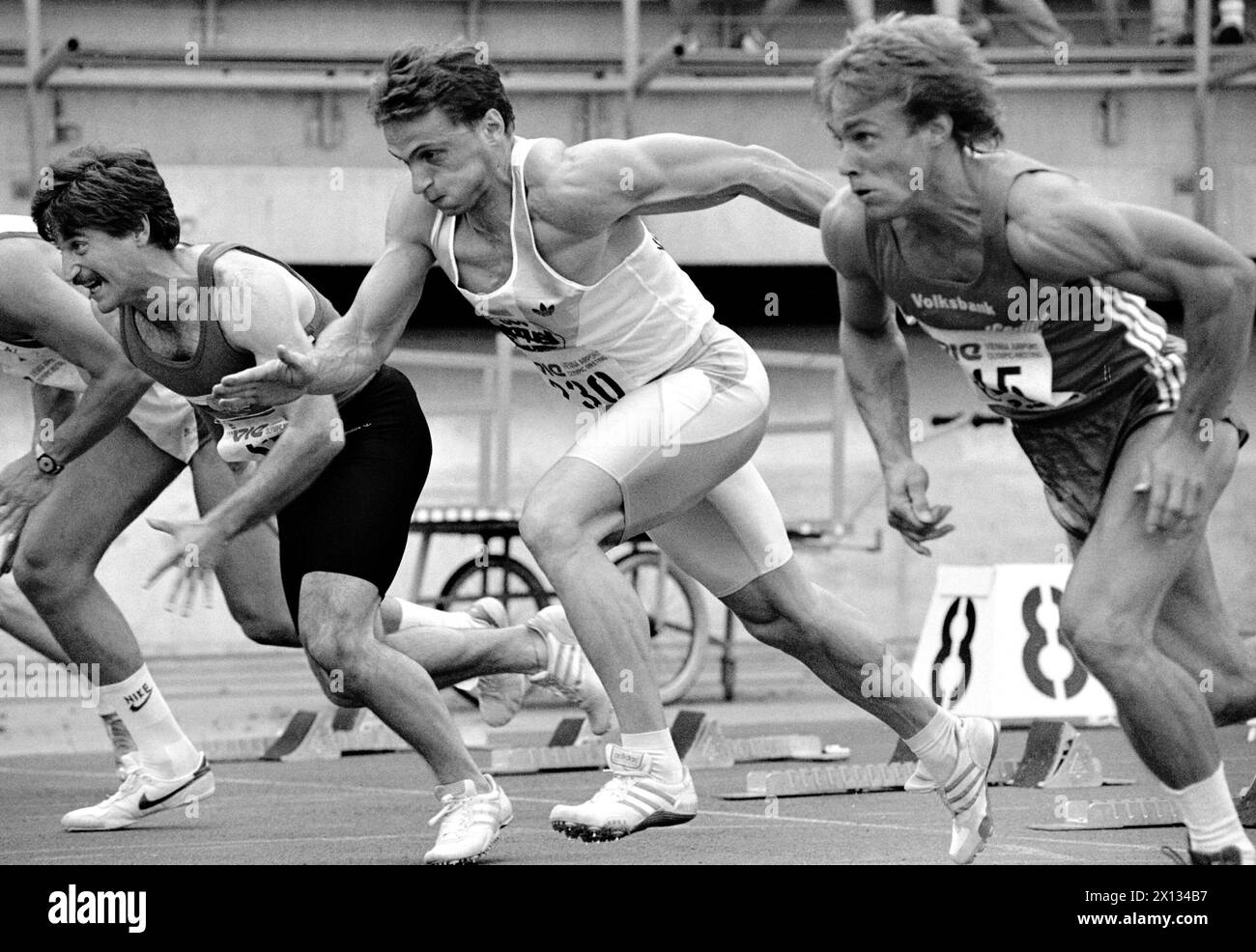Olympia Athletics Meeting in Vienna on June 22nd 1989: Austria's hope ...