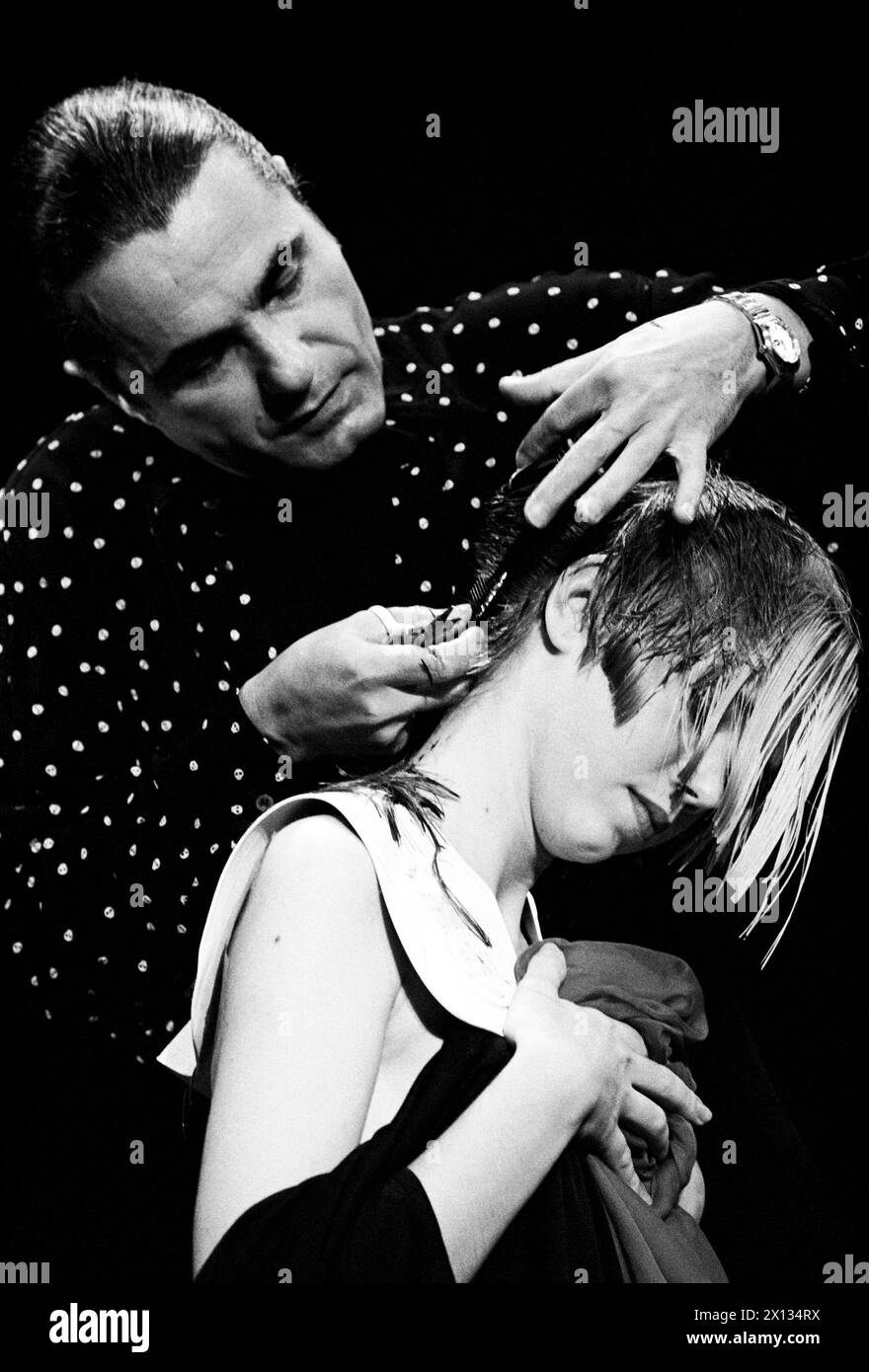 Vienna on October 31st 1989: The French hairdresser Bruno Pittini was ...