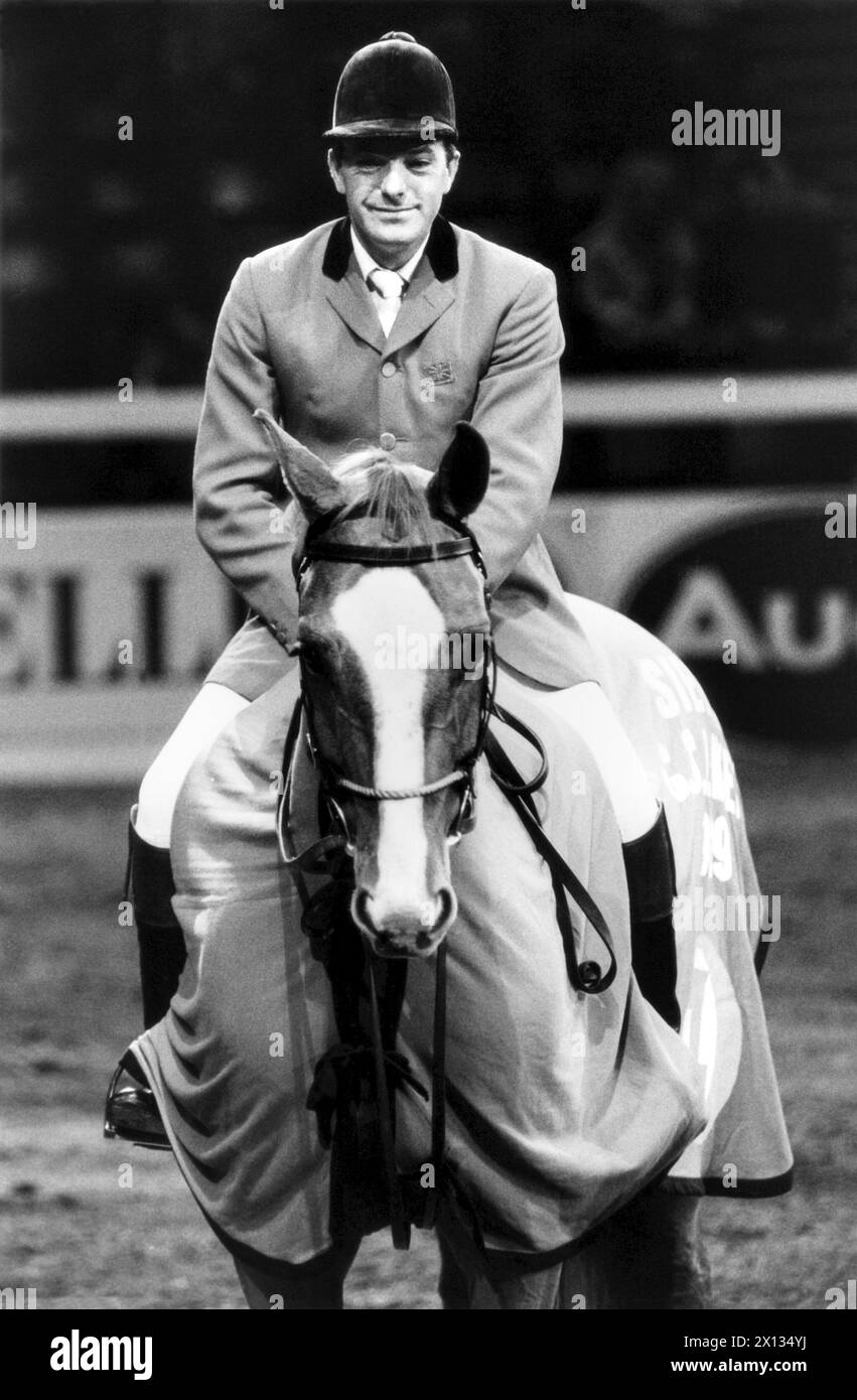 Vienna horse show Black and White Stock Photos & Images - Alamy