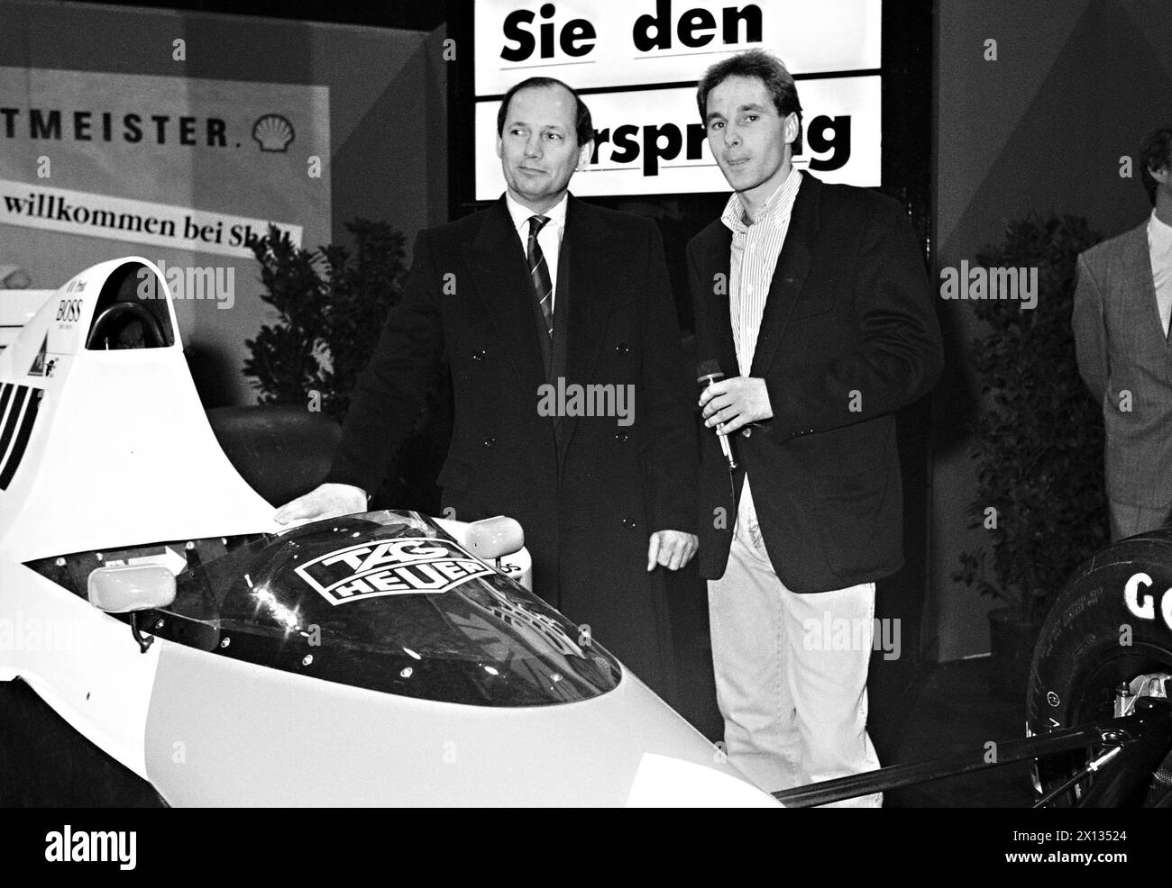 Vienna on December 2nd 1989: Opening of Gerhard Berger's 'PS-Party' in ...