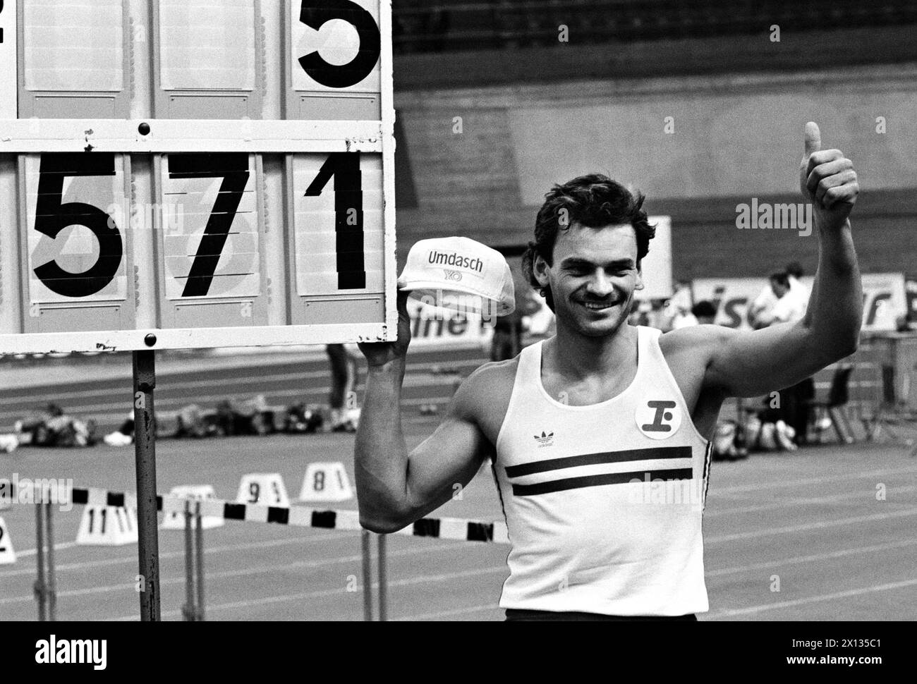 Vienna on February 21st 1990: 4th 'Hall-gala of Atheltics' in Vienna's ...