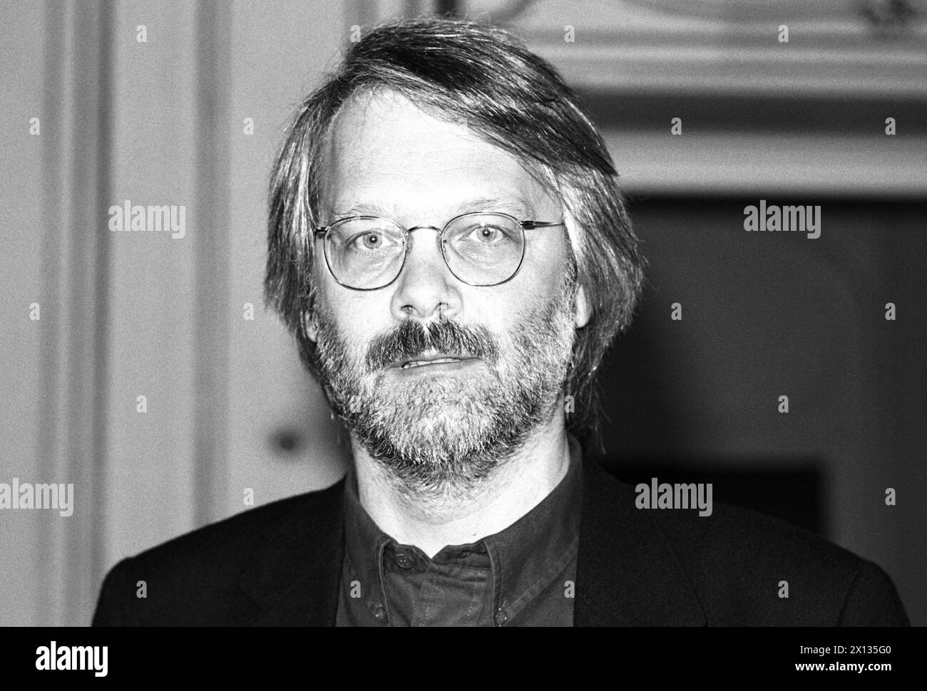 Vienna on March 14th 1990: Gernot Wolfgruber and Gerhard Roth (in the ...