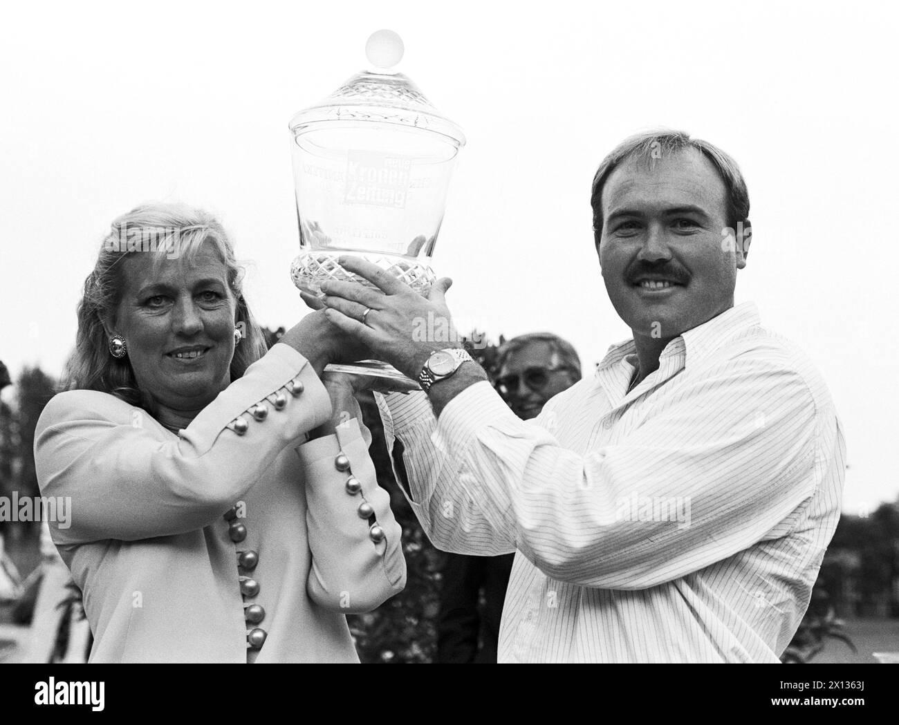 Vienna on May 22nd 1990: Golf-pro Ronan Rafferty from Northern Rafferty ...