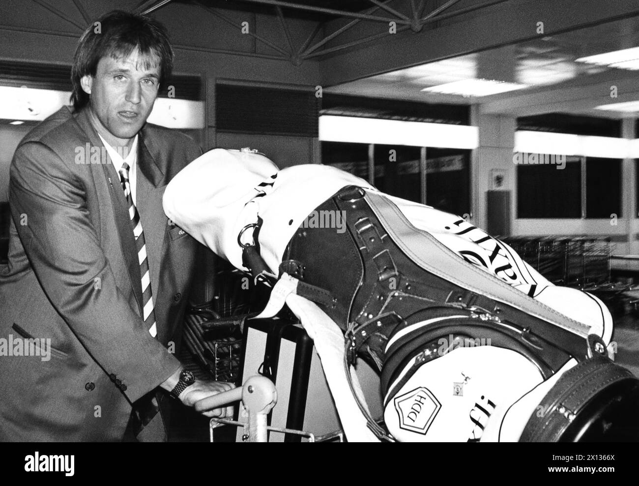 Vienna on June 22nd 1990: Austria's beaten football national team ...