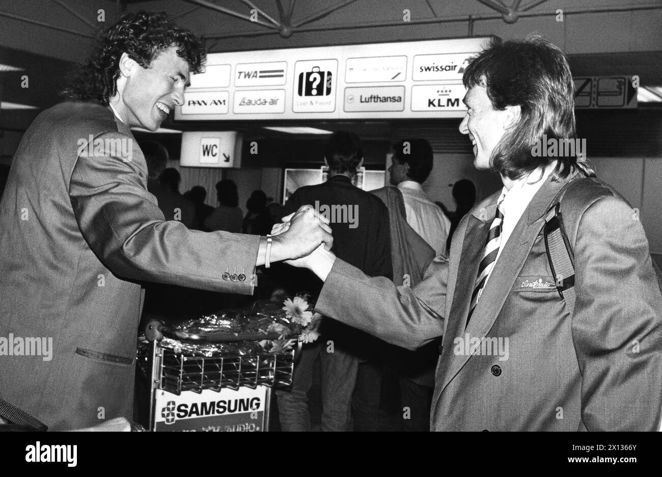 Vienna on June 22nd 1990: Austria's beaten football national team ...