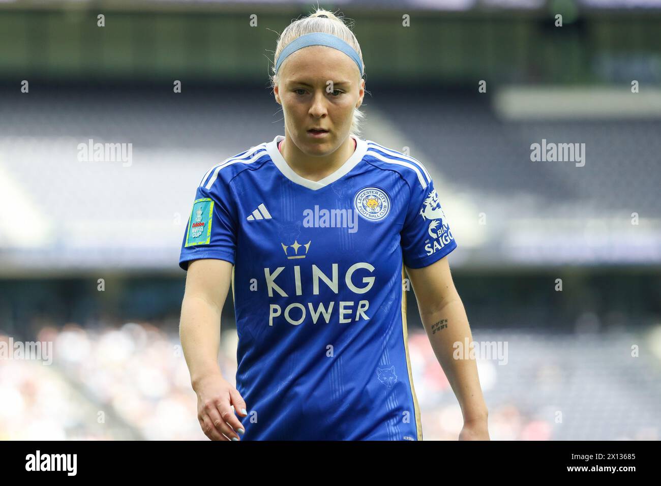 London, UK. 14th April, 2024. Jutta Rantala during the Adobe Women’s FA ...