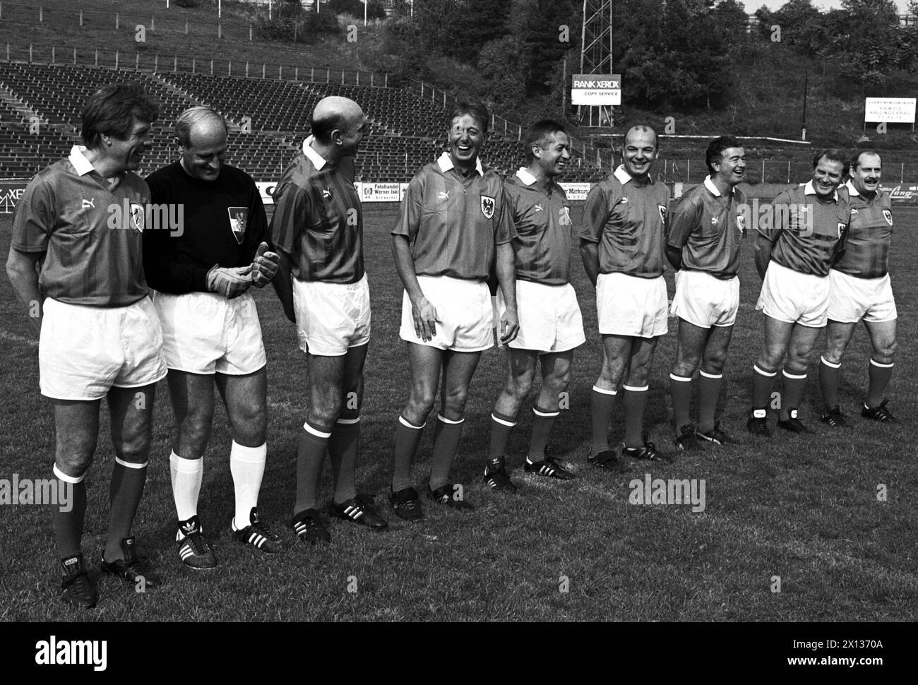Vienna on October 10th 1990: 25 years after Austria's football team ...