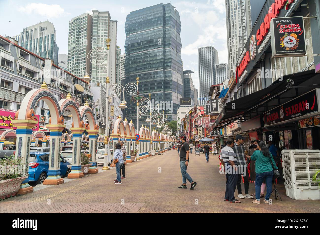 KL, Malaysia -April 9,2024 : People can seen exploring around ...