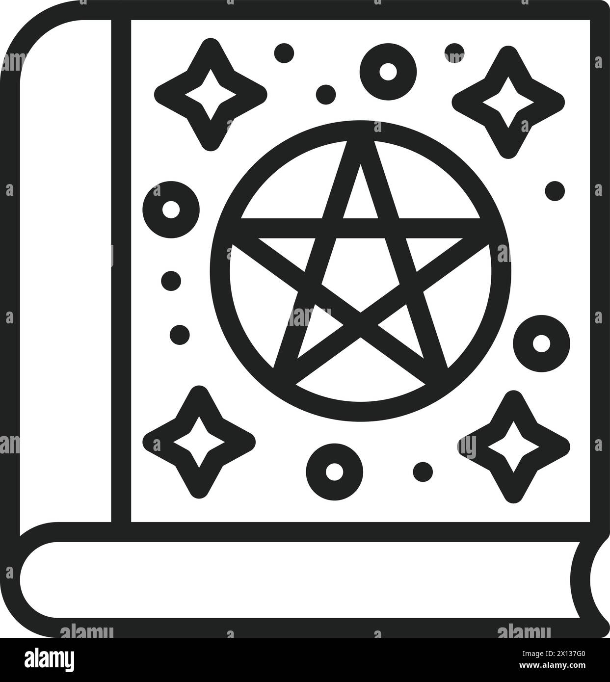 Spellbook icon vector image. Suitable for mobile application web ...