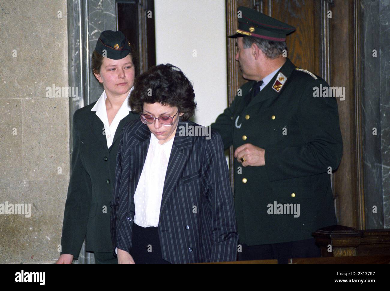 Vienna on March 13th 1991: Hearing against four assistance nurses of ...