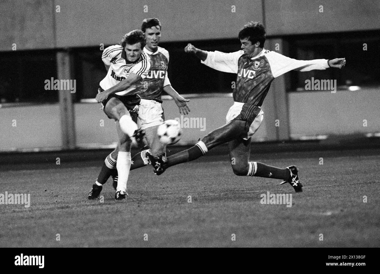 Match between Austria Vienna and Arsenal London in the context of the ...
