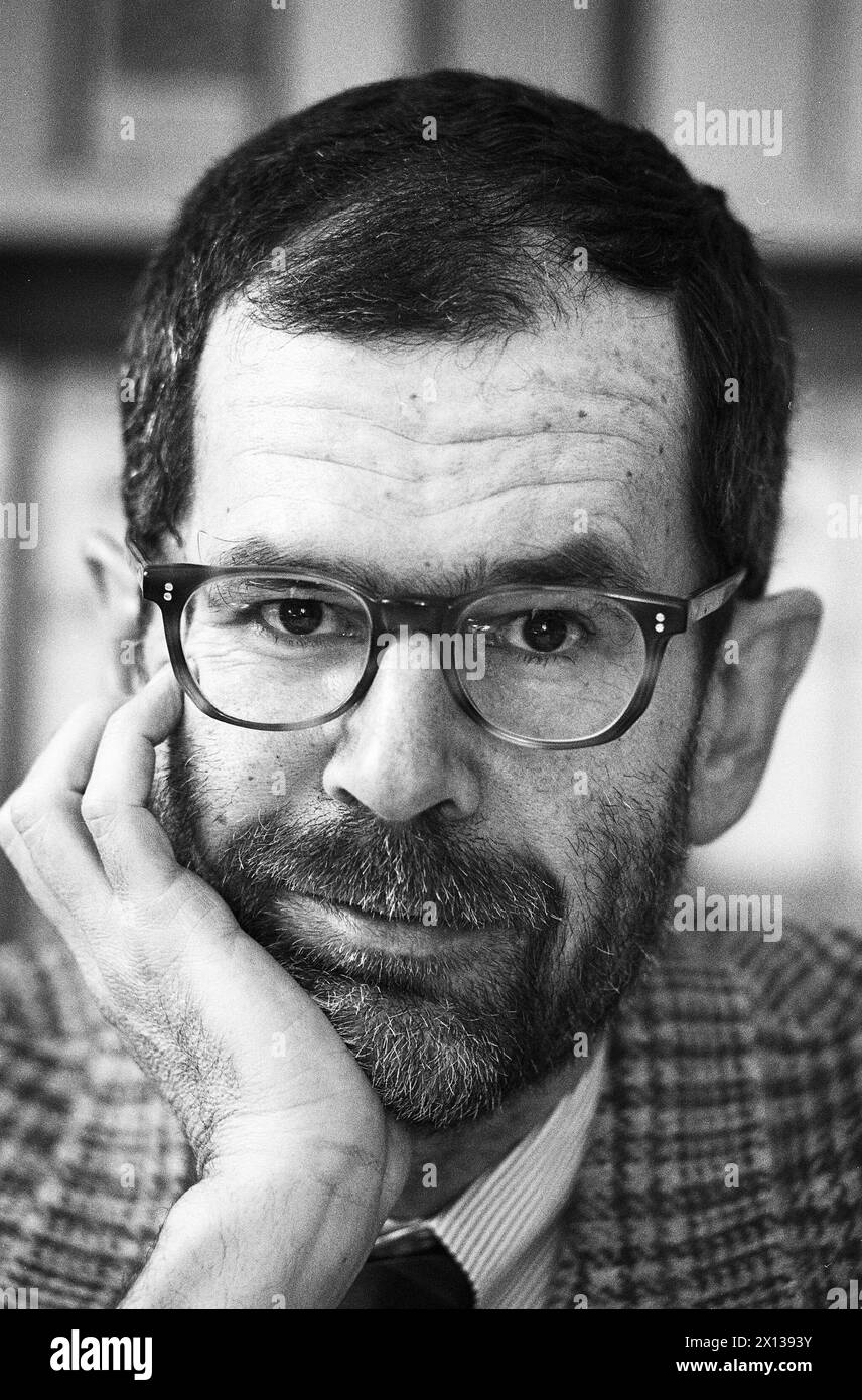 Alexander van der Bellen of the Austrian Green Party. Photo taken on ...