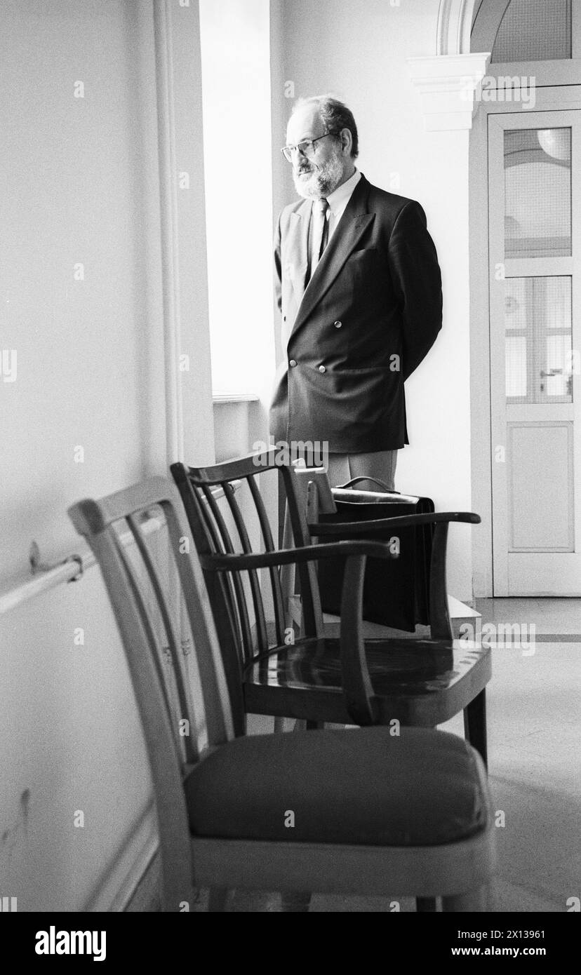 Alfred Worm on April 24, 2005 prior to his interrogation as an attestor ...