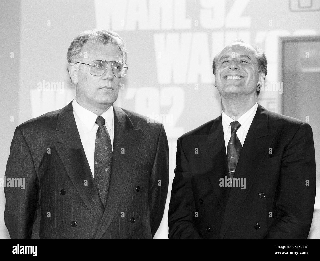 Candidates Rudolf Streicher of the Austrian Social Democratic Party ...