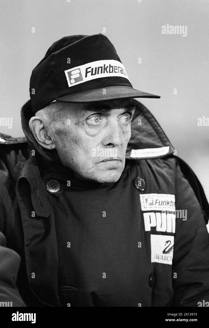 Trainer ernst happel Black and White Stock Photos & Images - Alamy