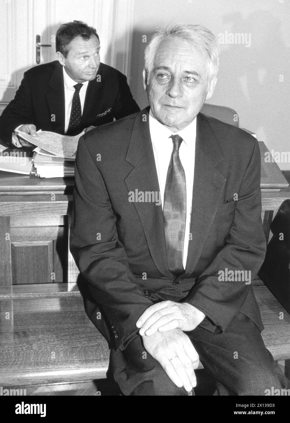 Photo taken on June 22, 1992 during the suit against the ancient ...