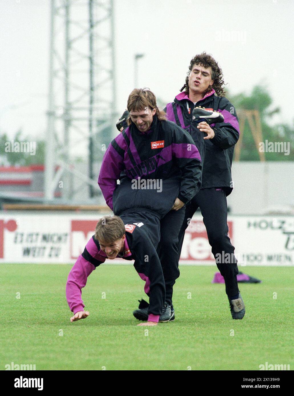Soccer training of the Austrian national team in Wiener Neudorf on 9 ...