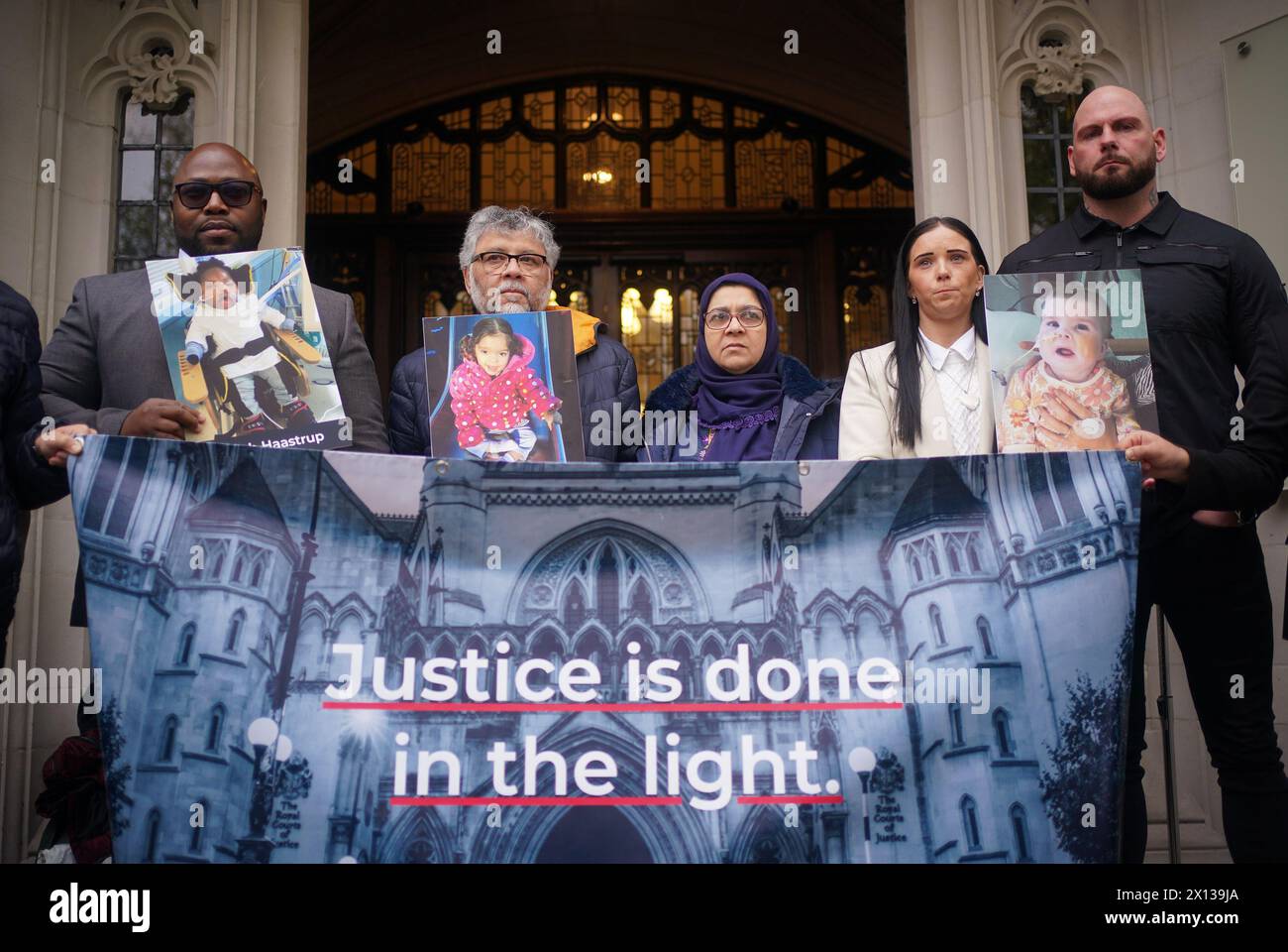 Lanre Haastrup (L), father of Isaiah Haastrup; Rashid and Aliya Abbasi ...