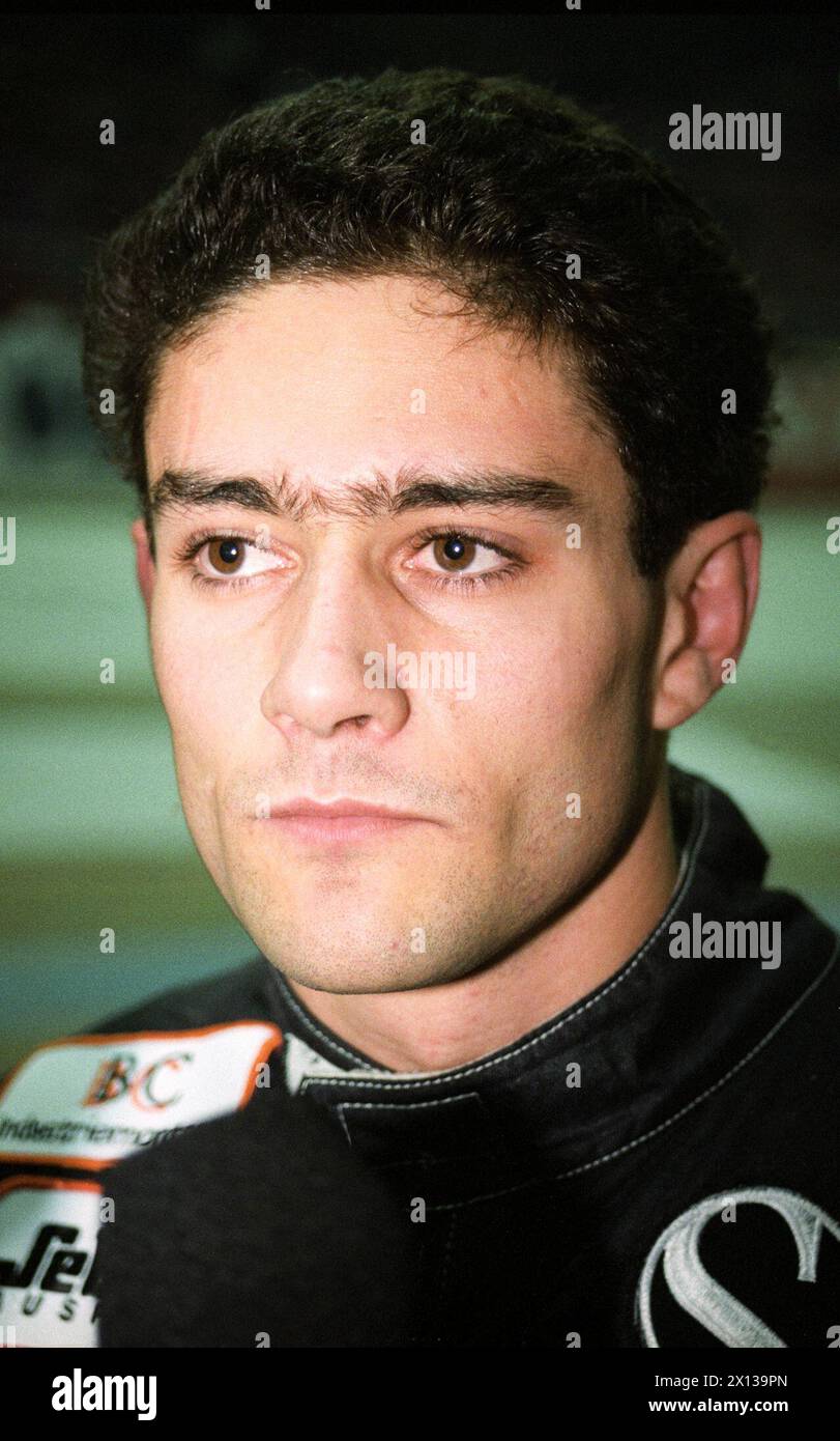 Portrait of Formula 1-racer Karl Wendlinger from 28 November 1992 ...