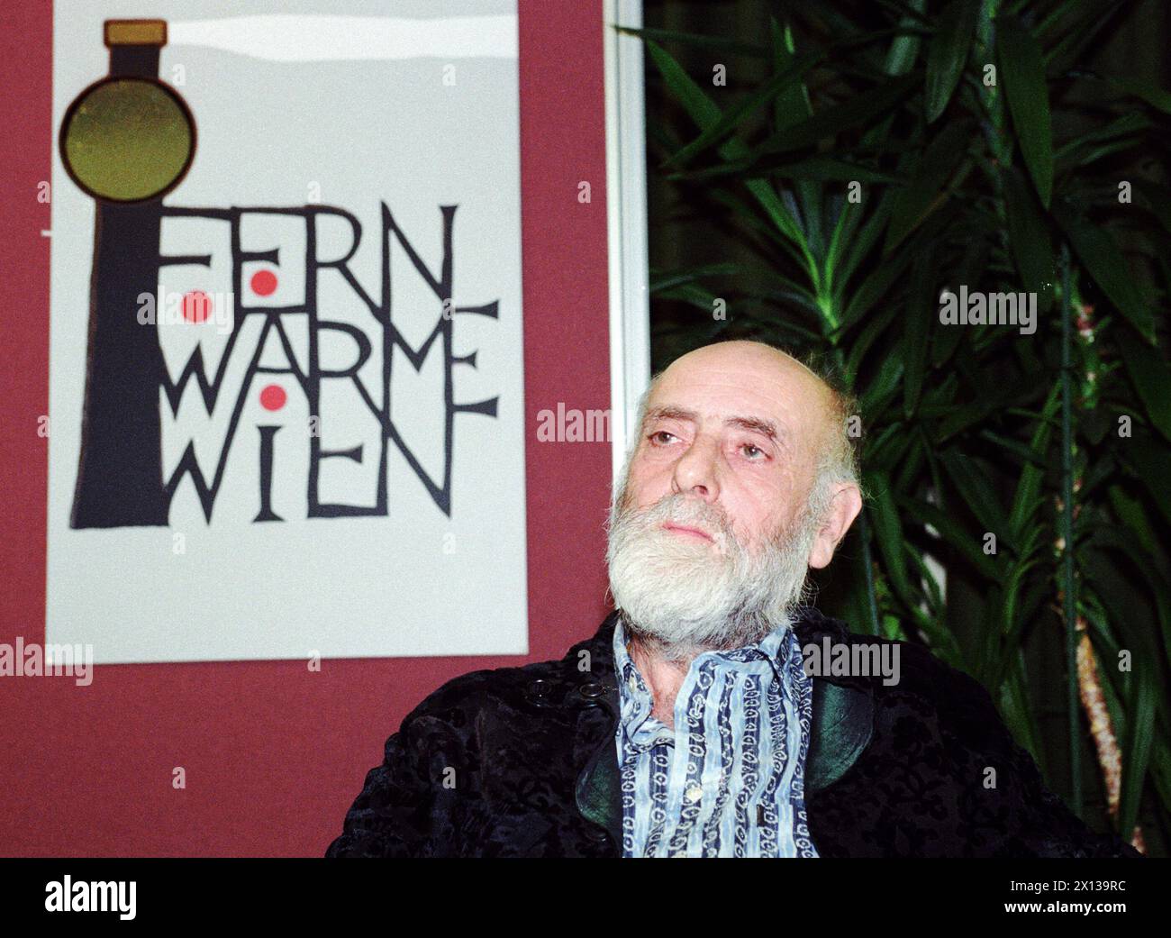Friedensreich hundertwasser portrait hi-res stock photography and ...