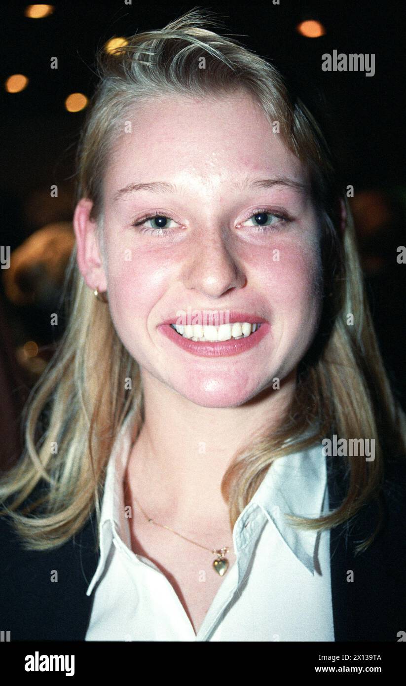 Tennis player Barbara Schett during an ORF-event to the election of the ...
