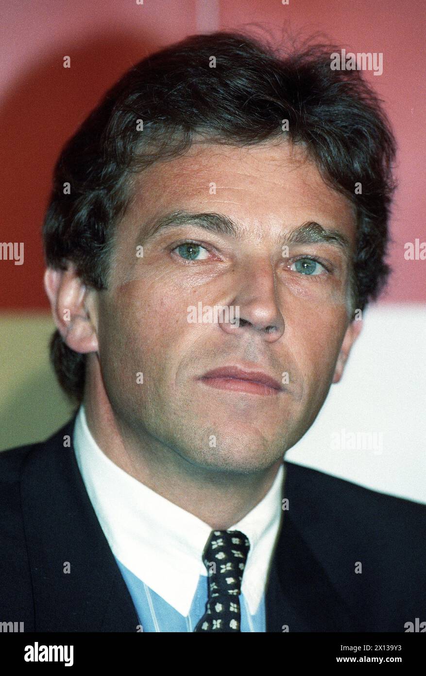 Party leader of the Austrian Freedom Party (FPOE) - Jörg Haider ...