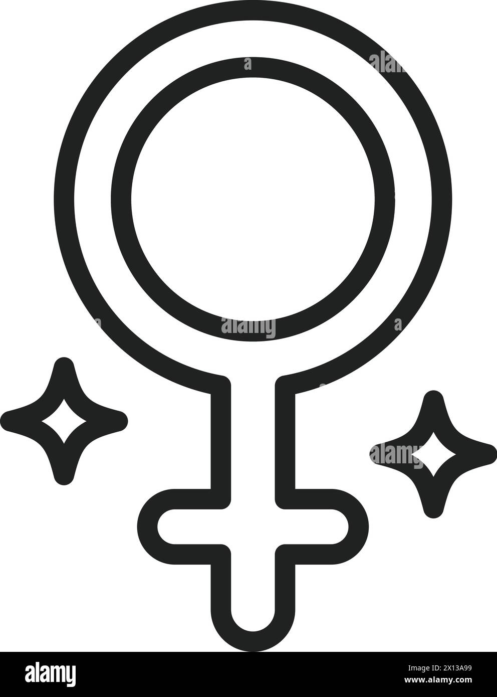 Women Gender Symbol icon vector image. Suitable for mobile application ...