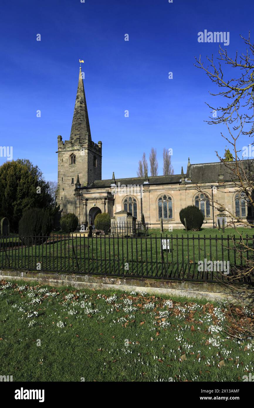 St Edmund's Church, Holme Pierrepont, Nottinghamshire, England, UK ...