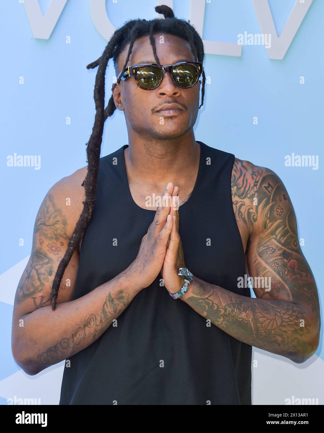 PALM SPRINGS, RIVERSIDE COUNTY, CALIFORNIA, USA - APRIL 13: DeAndre ...