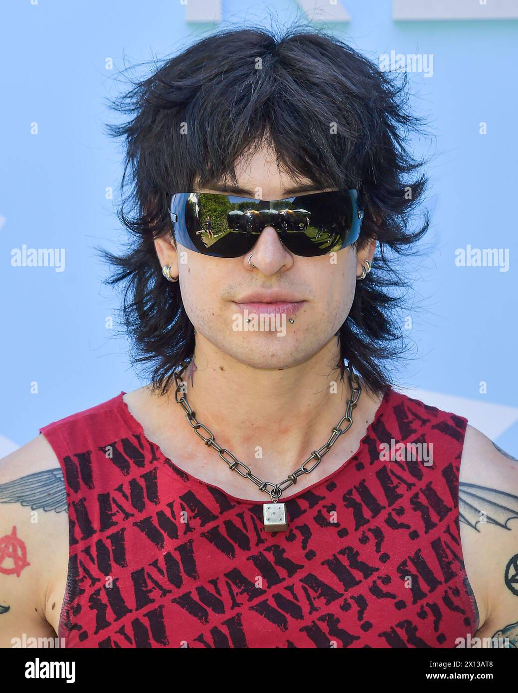 PALM SPRINGS, RIVERSIDE COUNTY, CALIFORNIA, USA - APRIL 13: Jake Webber ...