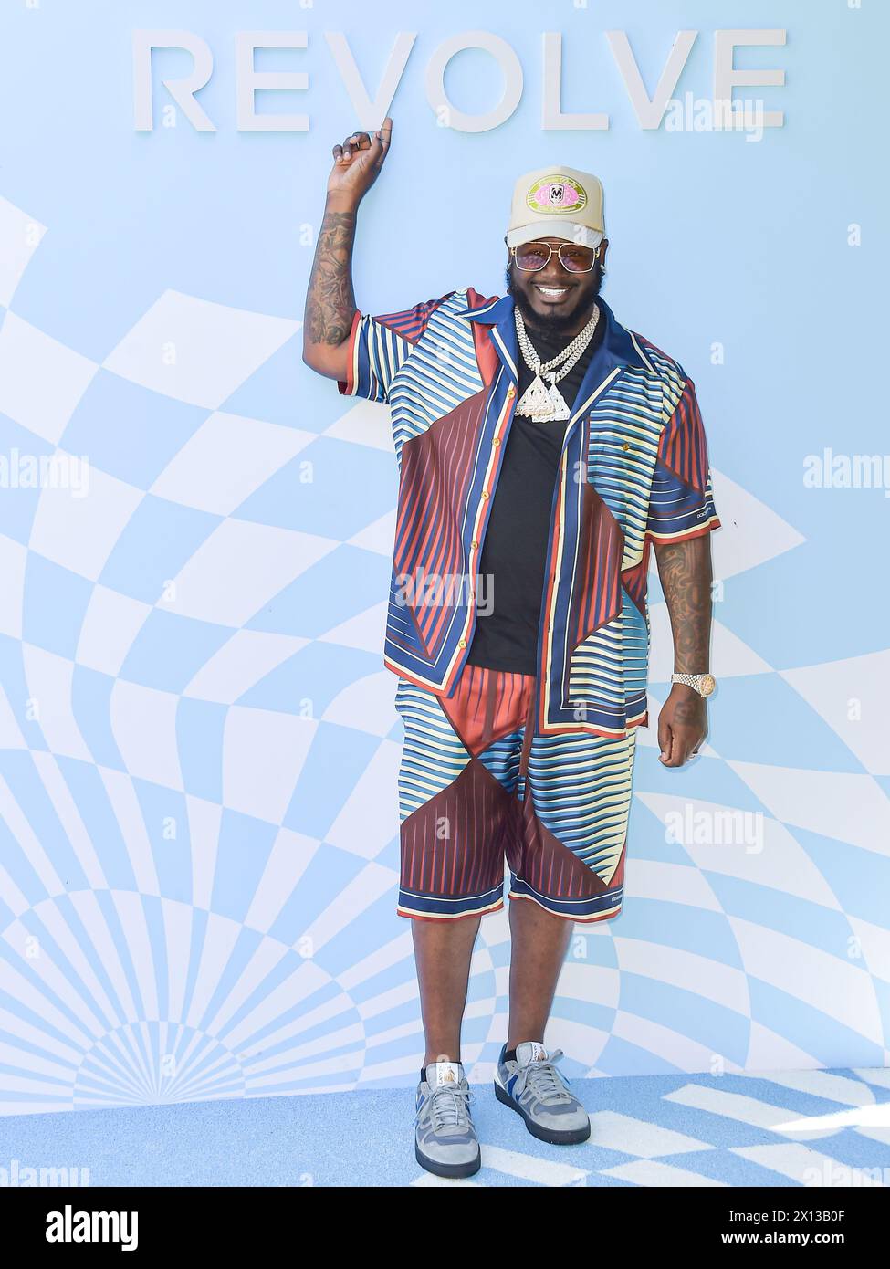 PALM SPRINGS, RIVERSIDE COUNTY, CALIFORNIA, USA - APRIL 13: T-Pain ...