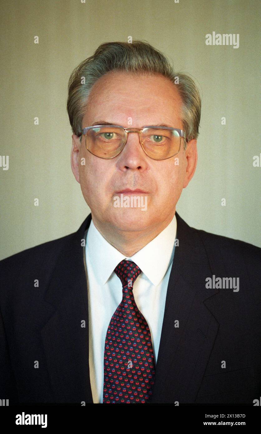 Portrait of Karl Piska, vice president of Austria's constitutional ...