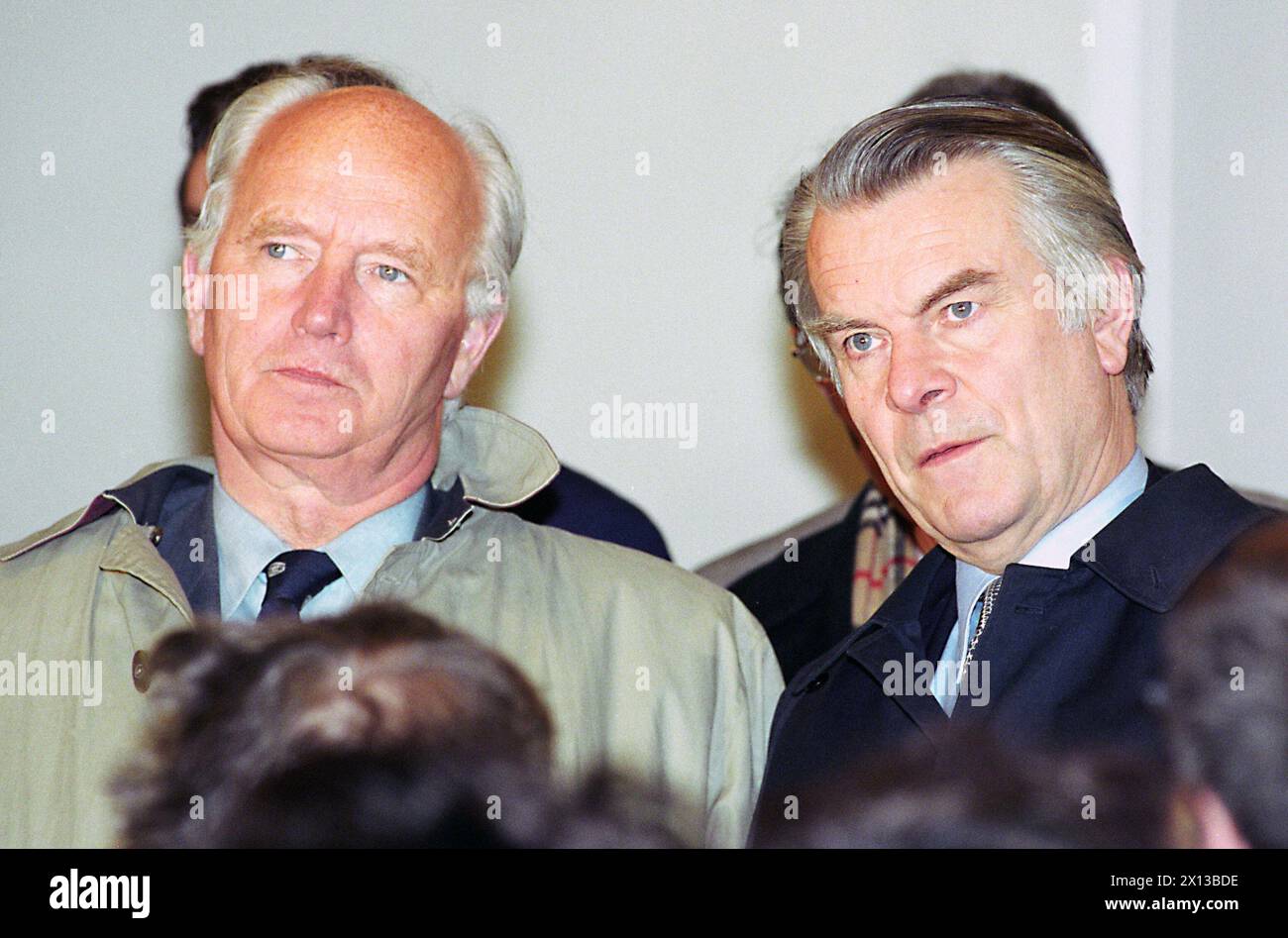 Peace negotiations between Bosnia and Croatia in Vienna on January 5th ...