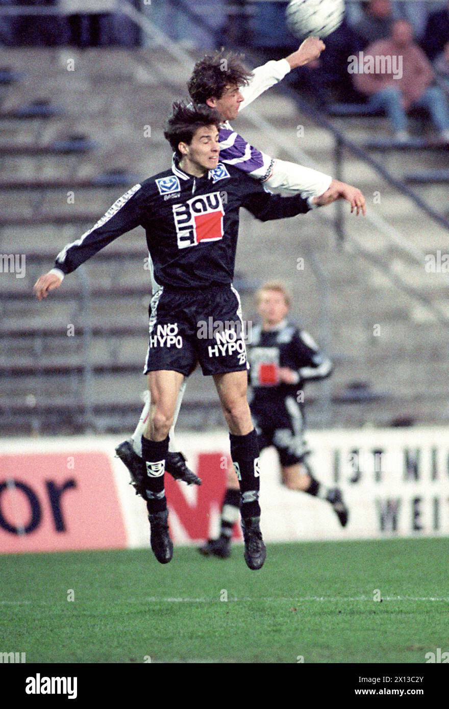 UEFA-Cup training between SV Salzburg and Admira in Moedling, Lower ...