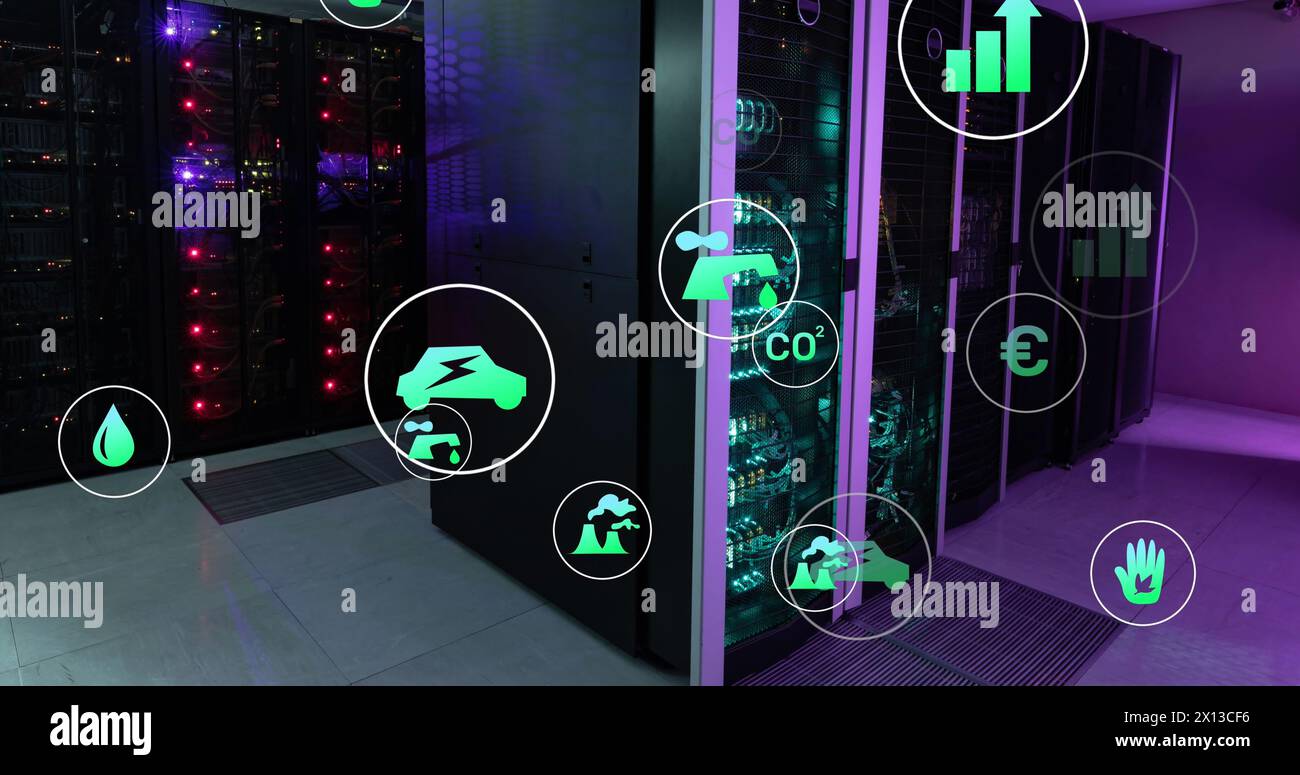Datacentre racks hi-res stock photography and images - Alamy